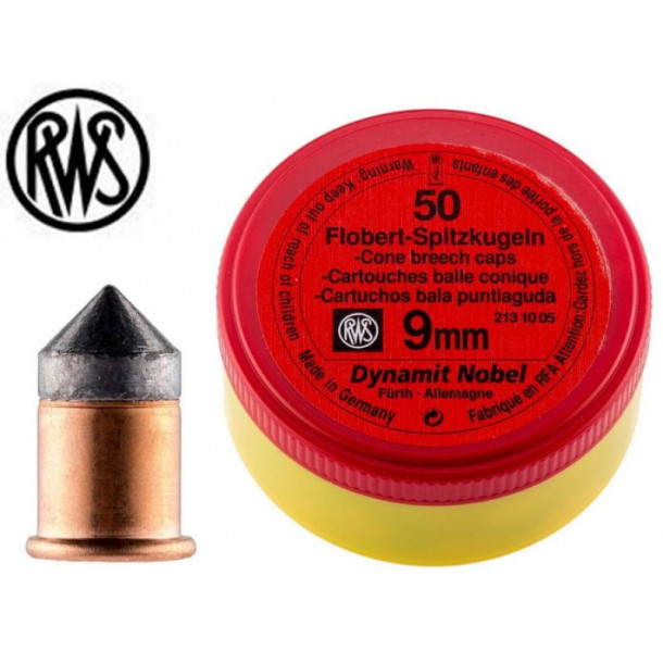 RWS 9mm Flobert Blanc - Div. Ammunition - Jægeren og Lystfiskeren
